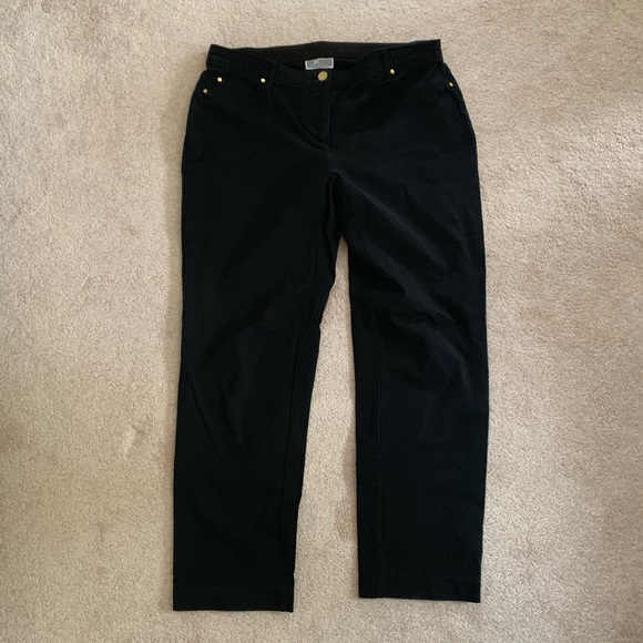 JM Collection | Pants & Jumpsuits | Black Jm Collection Stretch ...